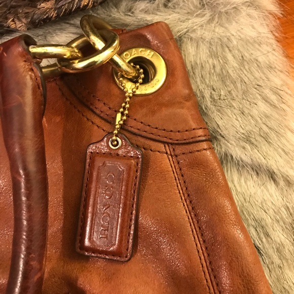 Coach | Bags | Vintage Coach Bag With Gold Hardware | Poshmark